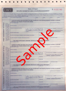 Secure Odometers – Oregon Vehicle Dealer Association